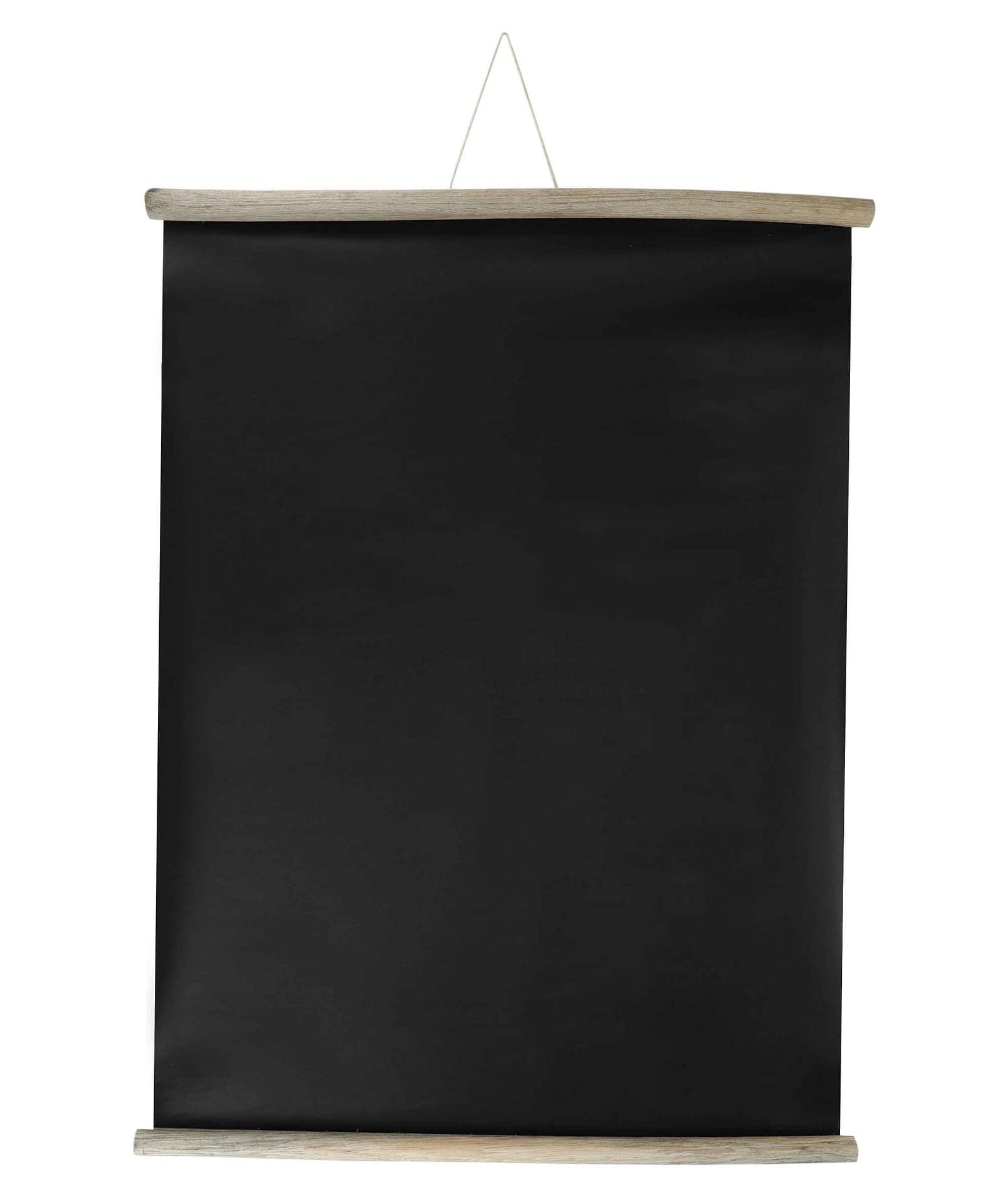 Roll up Black Board/Chalk Board for Teaching with Wall Hanging for Kids ...